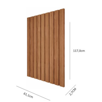 PAINEL RIPADO 60CM FREIJÓ MGM - Comercial Jimenez